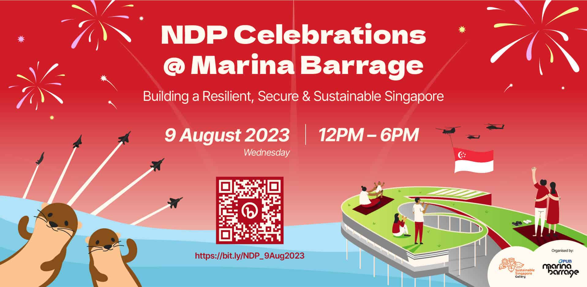 NDP Celebrations @ Marina Barrage